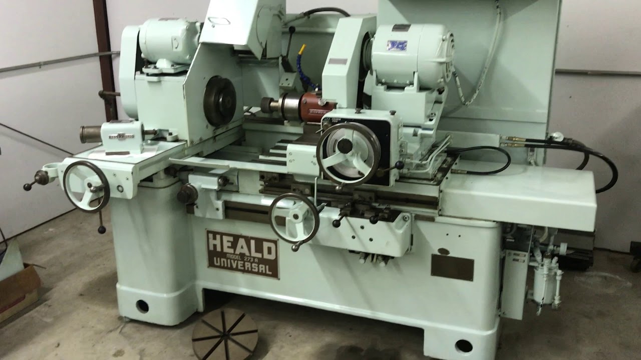 Heald 273A Universal ID/OD Grinder - YouTube