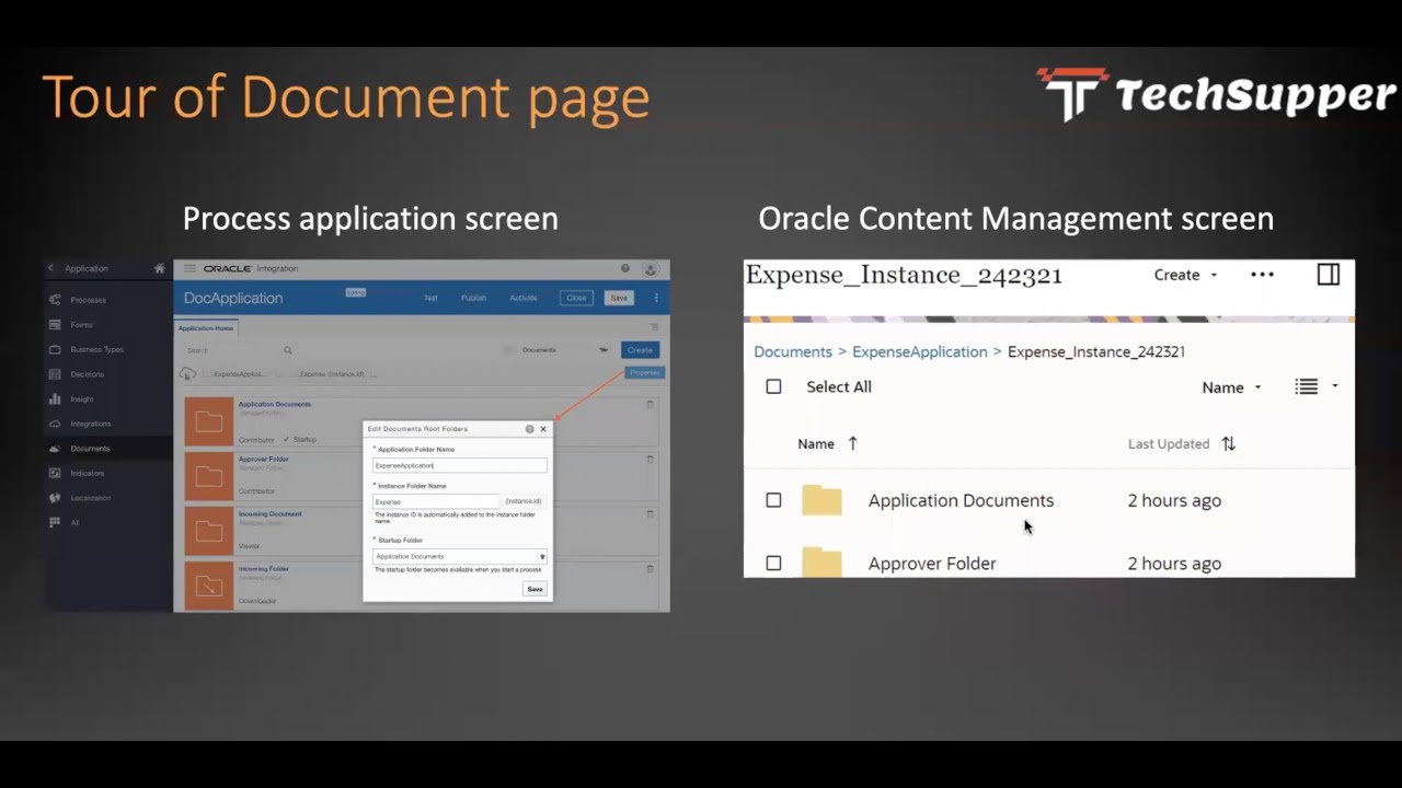 Overview of Integration between OCM and Process cloud - YouTube