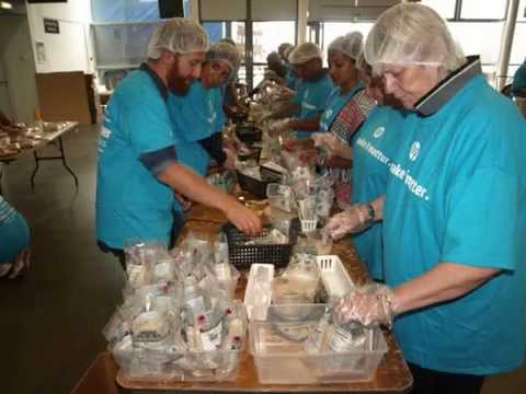 HP Volunteering Project 2015 "STOP THE HUNGER" - YouTube