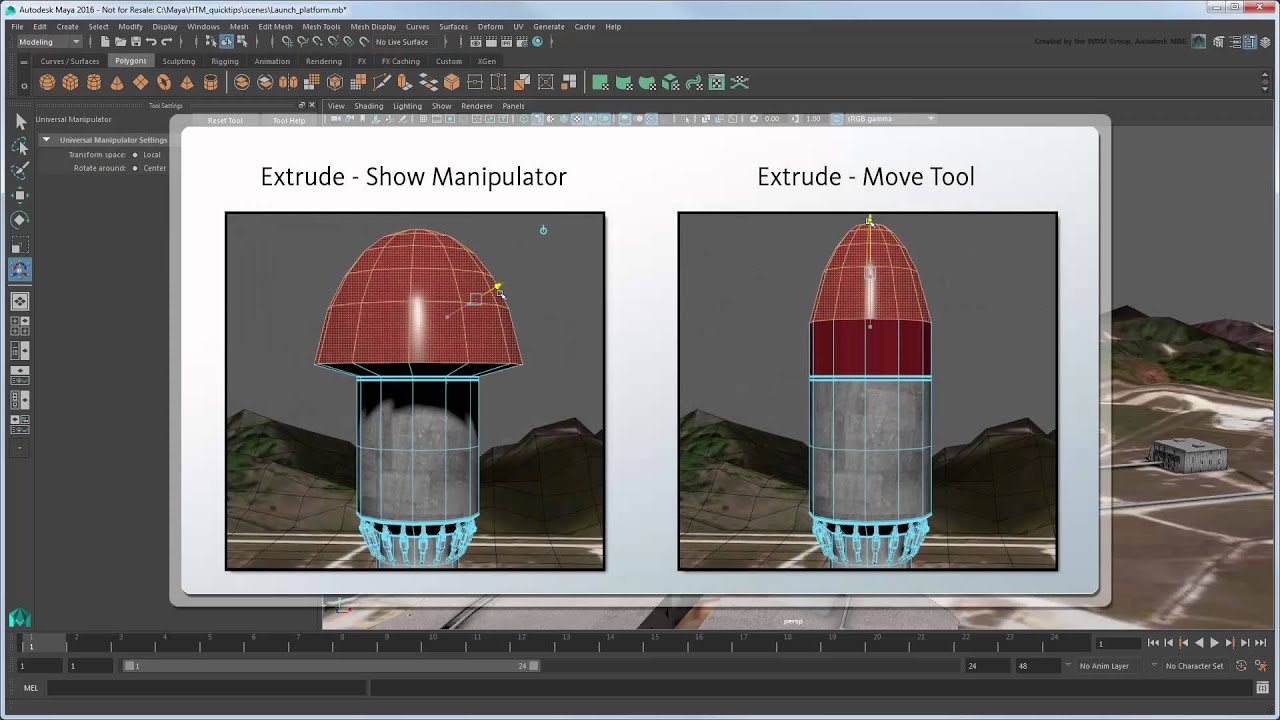 Maya Quick Tips - Toolbox hotkeys and hidden menus - YouTube
