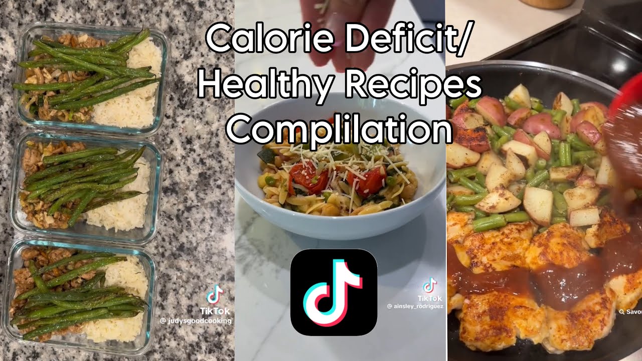 Calorie Deficit/ Healthy Meal Ideas TikTok Compilation - YouTube