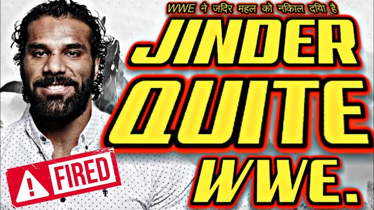 BIG SHOCKER!WWE RELEASED JINDER MAHAL.#jindermahal - YouTube