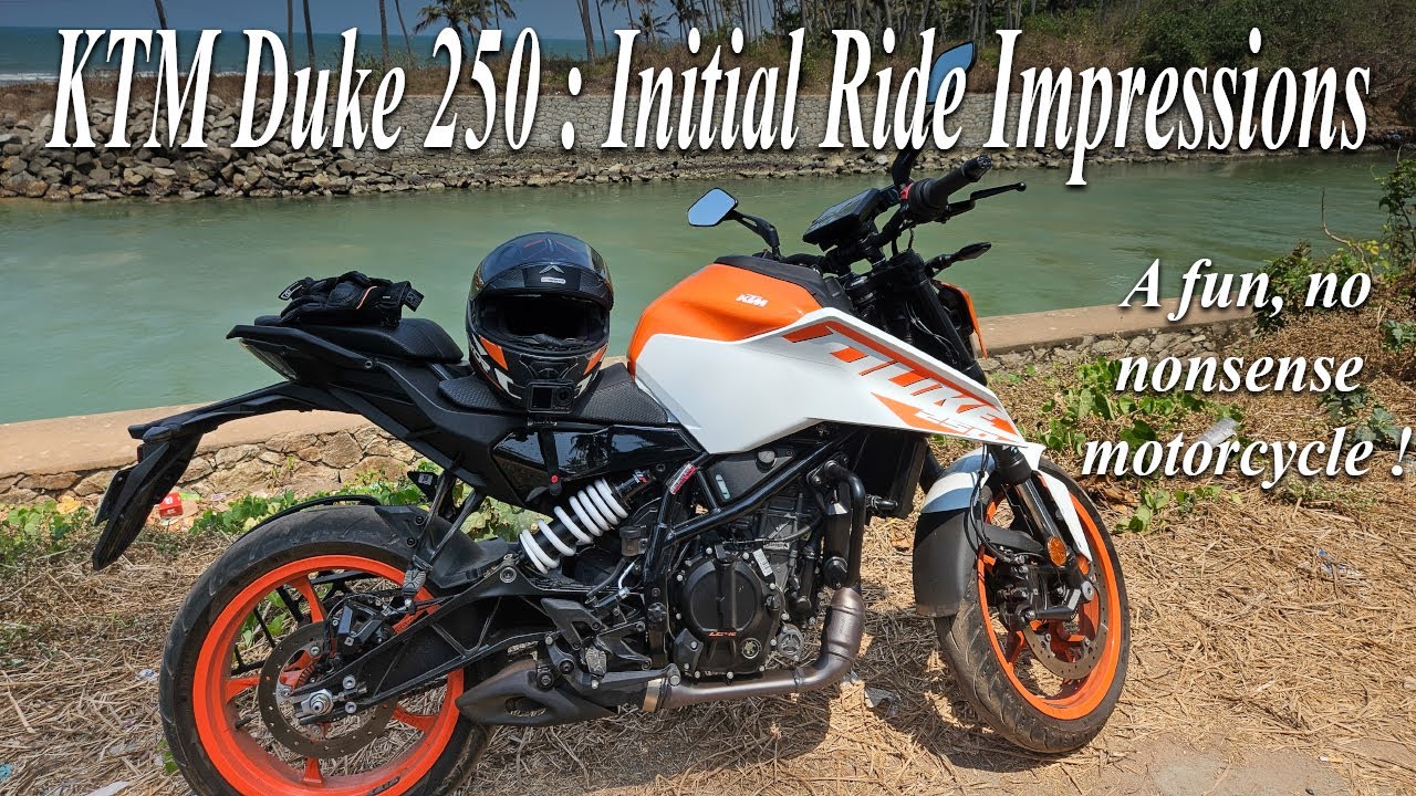 KTM Duke 250 First Ride Impressions | A Fun No Nonsense 250 CC ...