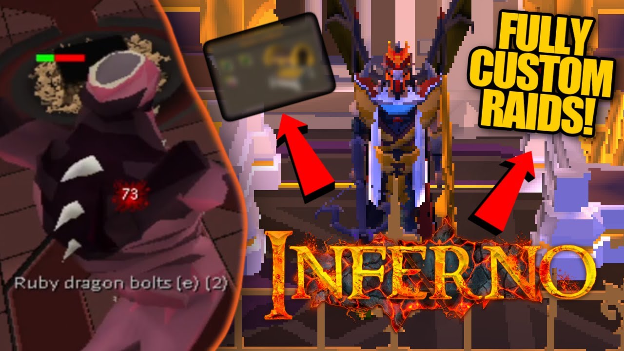 THIS *SEMI-CUSTOM* RSPS HAS FULLY CUSTOM RAIDS!! | SICK NEW RSPS! (HUGE ...