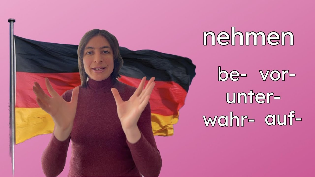 Das Verb "nehmen" und seine Präfixe (Wortschatz erweitern) - YouTube