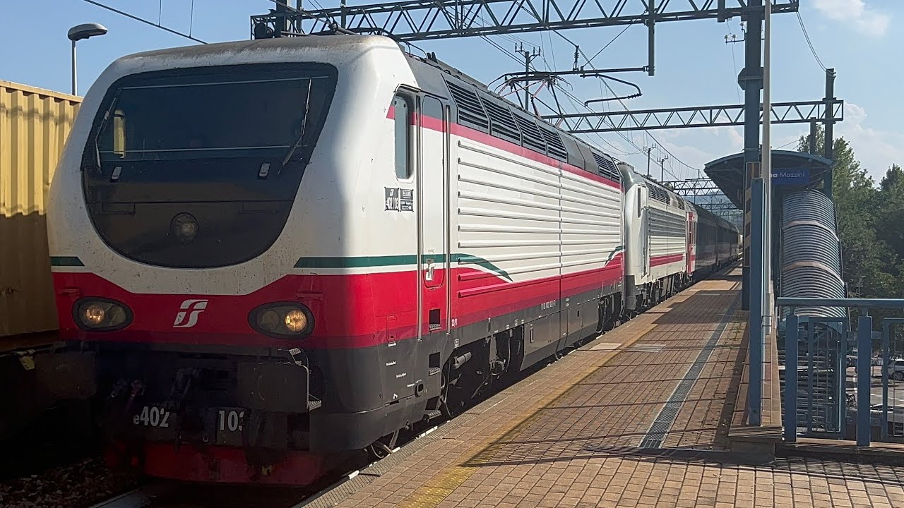 INV Roma Termini - Bologna San Donato E402.103 + E403.009 + 3 wt IC ...