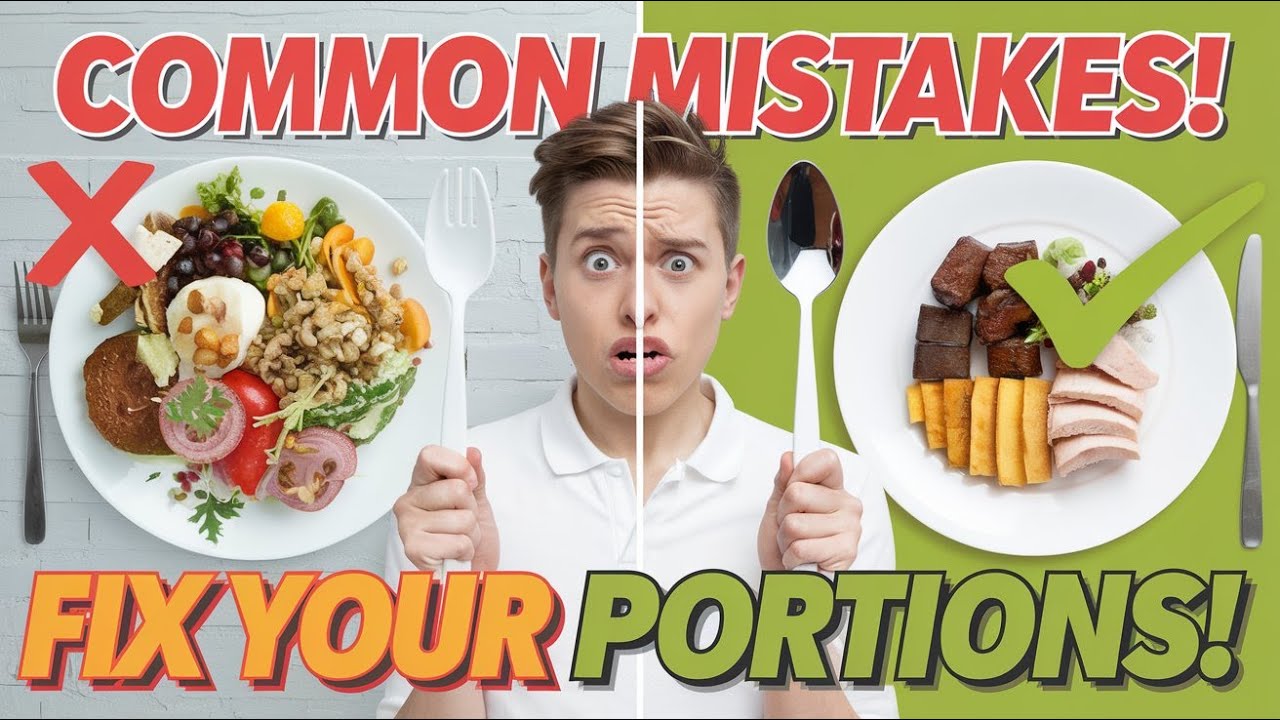 PORTION CONTROL MISTAKES You Are Probably MAKING (FIX It NOW) - YouTube