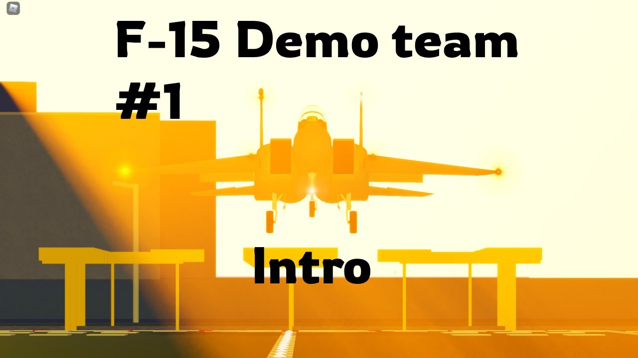 F-15 Demo Team Intro - YouTube
