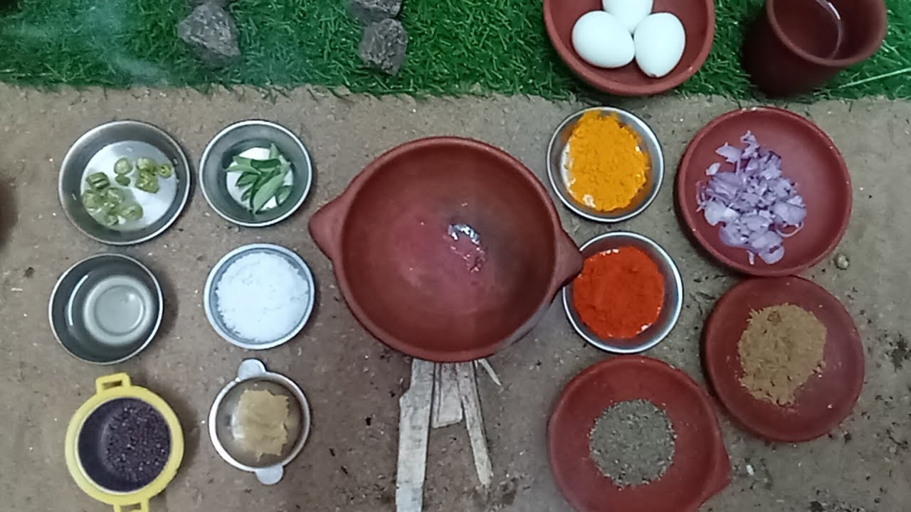 Kaada Mutta Roast | Quail Egg Roast Recipe | Tiny Food House - YouTube