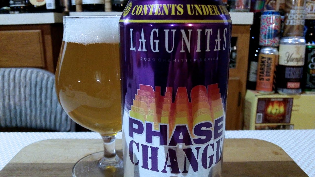 Lagunitas Phase Change - CANNED DJs (7.4% ABV)BrewTube Beer Review ...