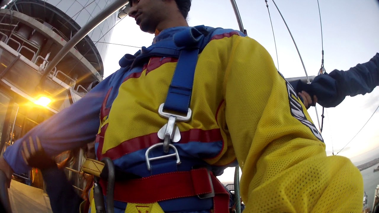Auckland Sky Tower Base Jump (June 11, 2012) - YouTube
