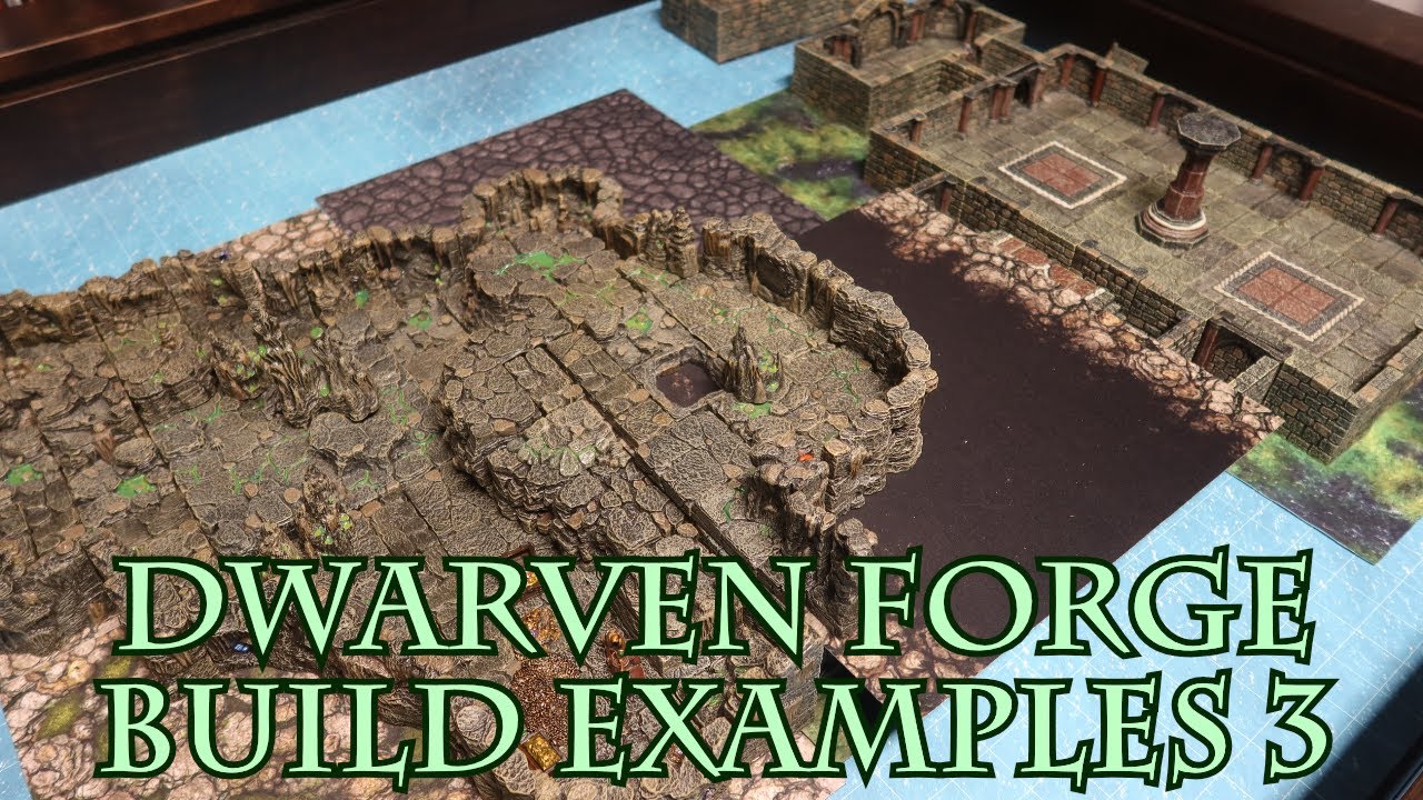 Dwarven Forge Build Examples 3 - YouTube