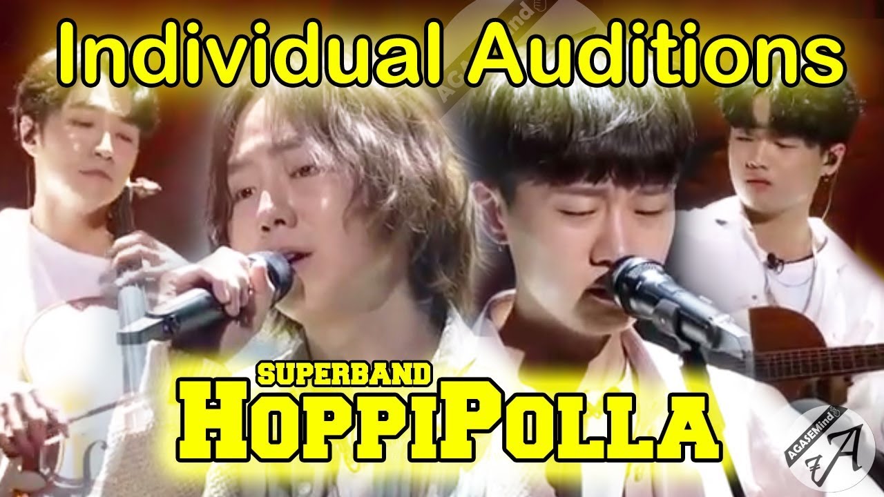 Hoppipolla SOLO auditions in JTBC SuperBand (I'LL, HyungSang, JinHo, YoungSo) - YouTube