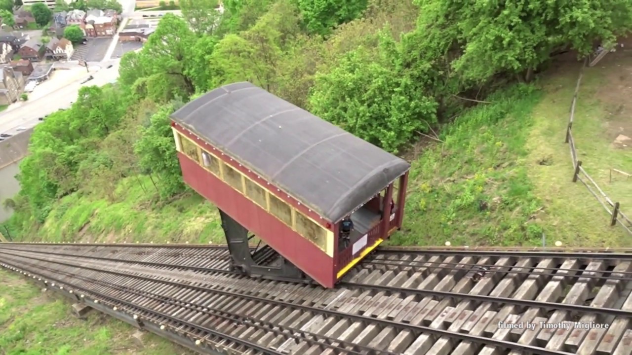 The Steepest Vehicular Funicular in the World! Johnstown, Pennsylvania ...