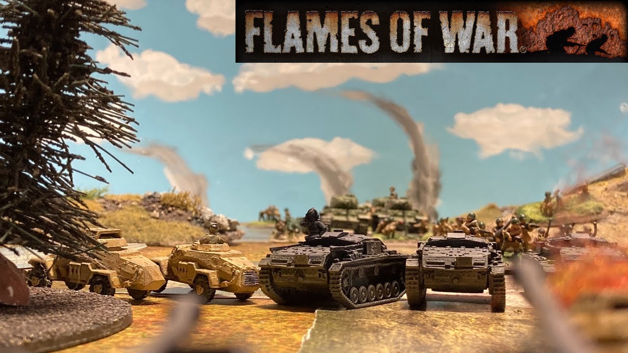 Fall Blau Campaign: Crossroads. Flames of War V4 Mid War Battle Report ...
