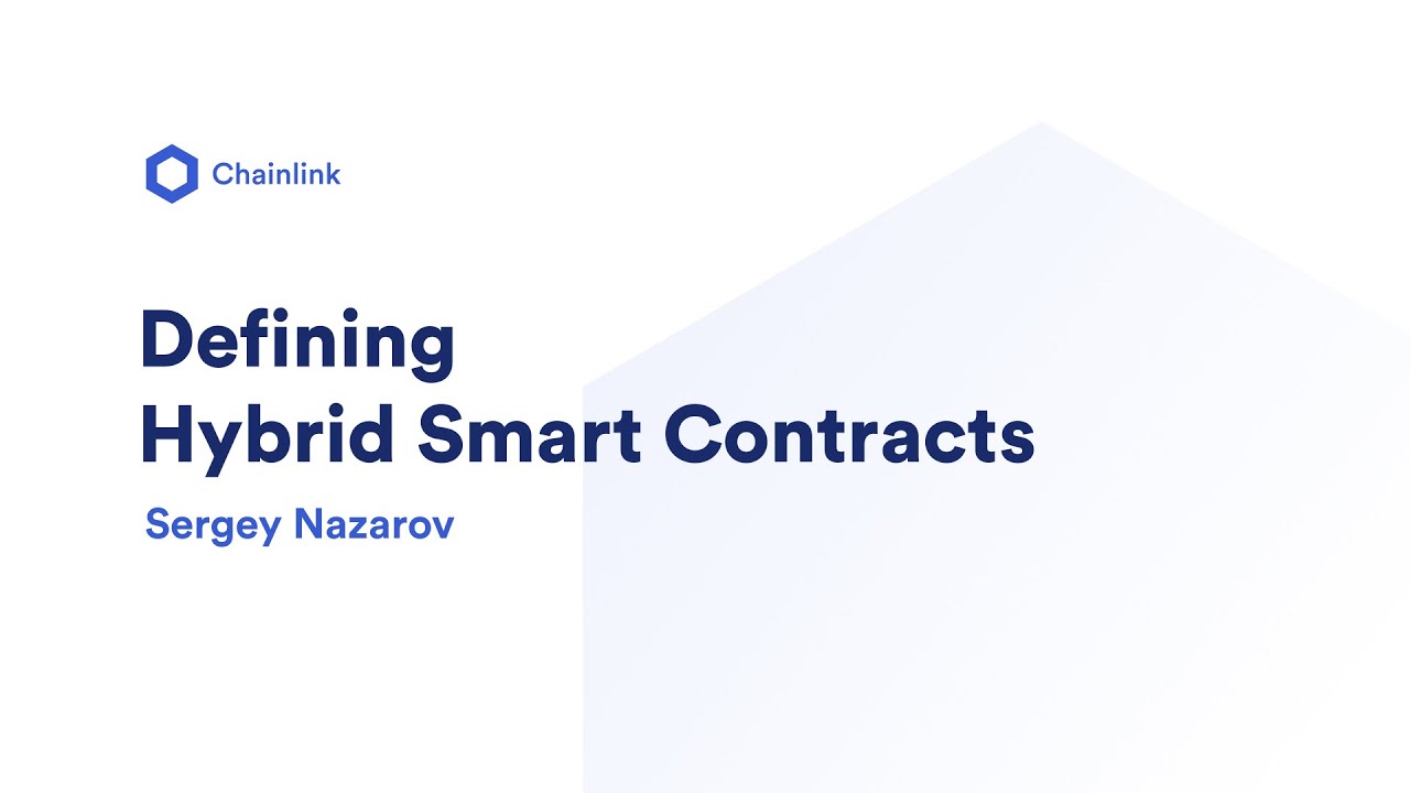 Defining Hybrid Smart Contracts - YouTube