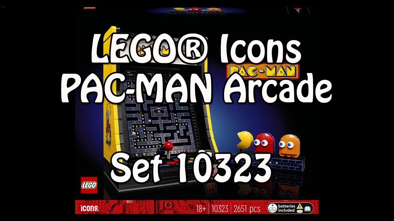 LEGO PAC-MAN Arcade Machine (Icons Set 10323): Klemmbausteinlyrik News ...