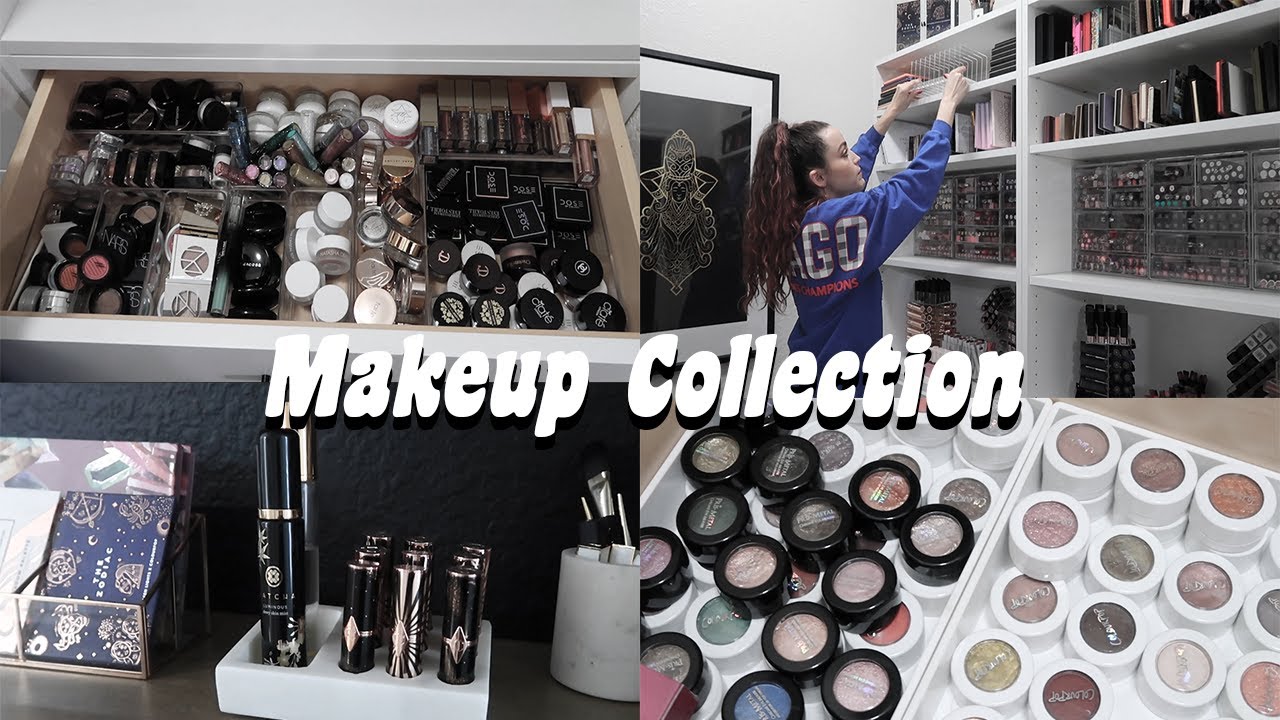 Going Through My Entire Makeup Collection Woah Youtube