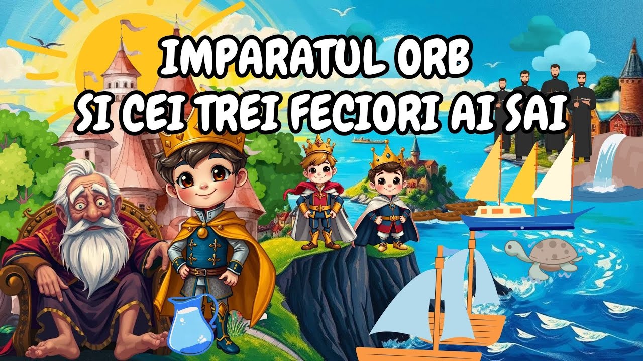 👑 Imparatul Orb si Cei Trei Feciori ai Sai | Povesti pentru copii ...
