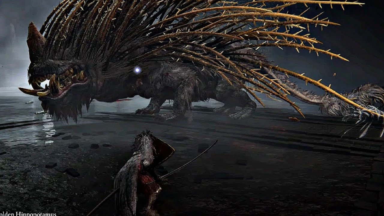 Golden Hippopotamus | Elden Ring Shadow of the Erdtree Boss Fight PS5 ...