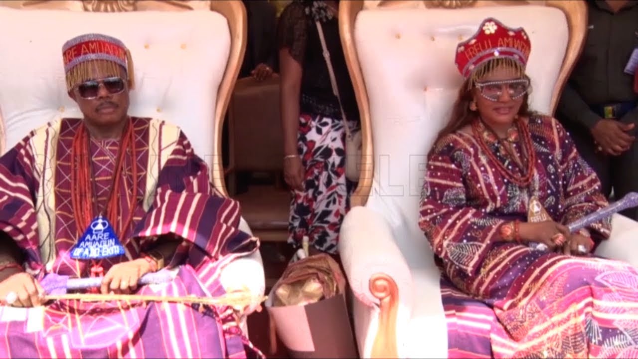 Beautiful Blend Of Cultures As Gov Obiano And Wife Get Chieftaincy ...
