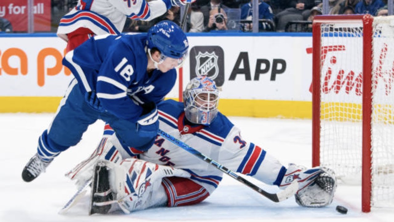 MITCH MARNER OT WINNER vs New York Rangers w/Joe Bowen (25/1/2023 ...