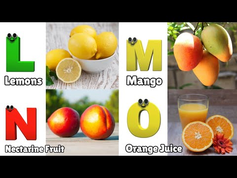 Fruit ABC Song | ABC Fruit Phonics Song | Alphabet Fruits song for ...