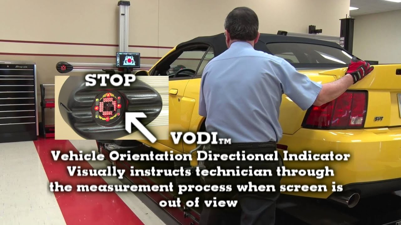 John Bean V2300 Imaging Wheel Alignment System - YouTube