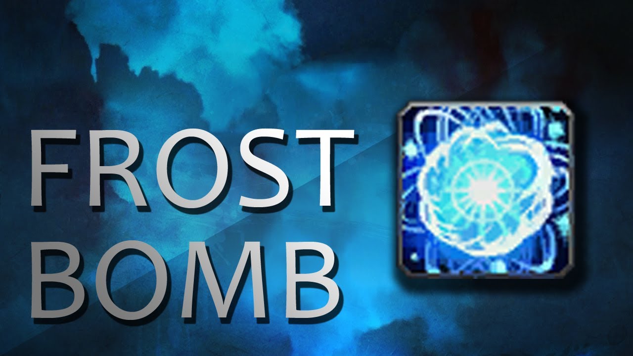 The magic of Frost Bomb! - YouTube