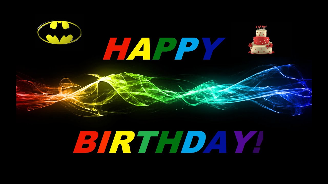 Happy Birthday with Bane, Batman, and Cake! - YouTube