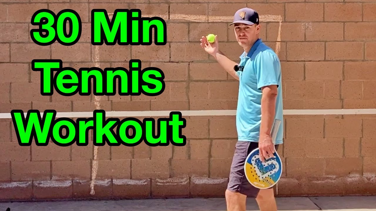 30 Minute Tennis Wall Workout (Spec Tennis) - YouTube