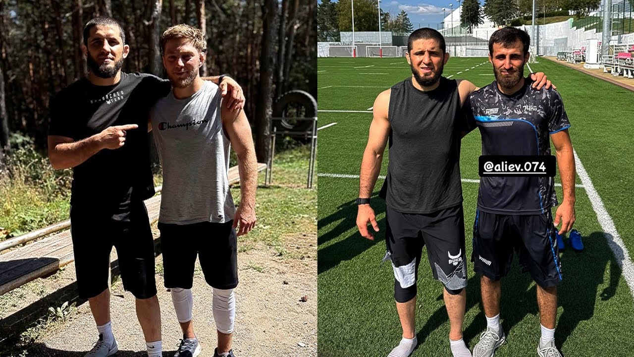 Boosting Strength Training of Islam Makhachev & Team - YouTube