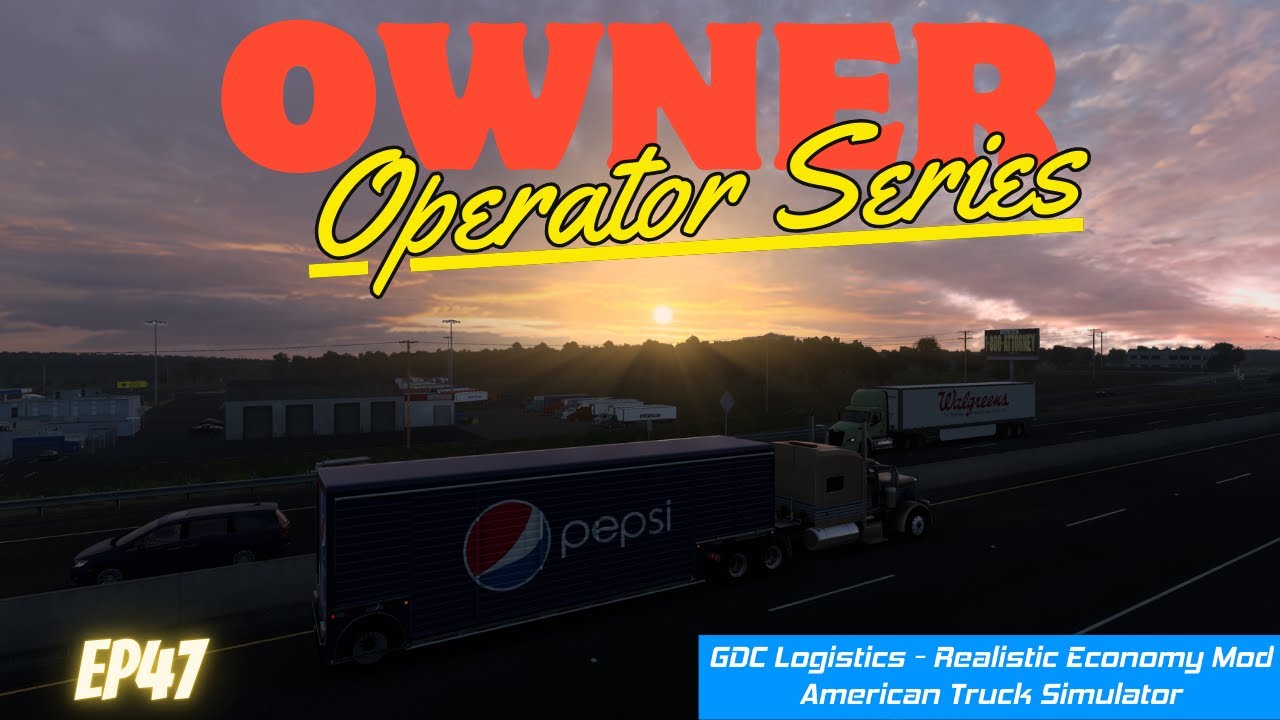 American Truck Simulator- Owner Operator Series EP47 Junction City KS ...