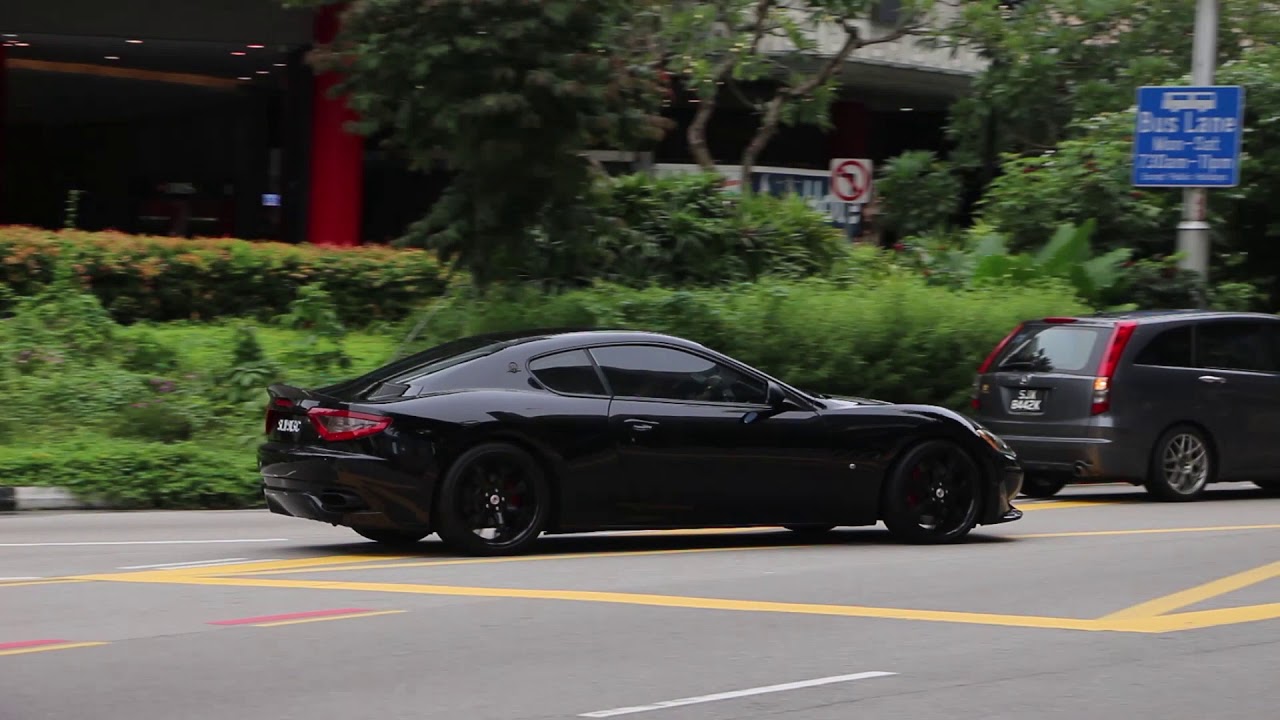 Maserati Granturismo acceleration sound! - YouTube