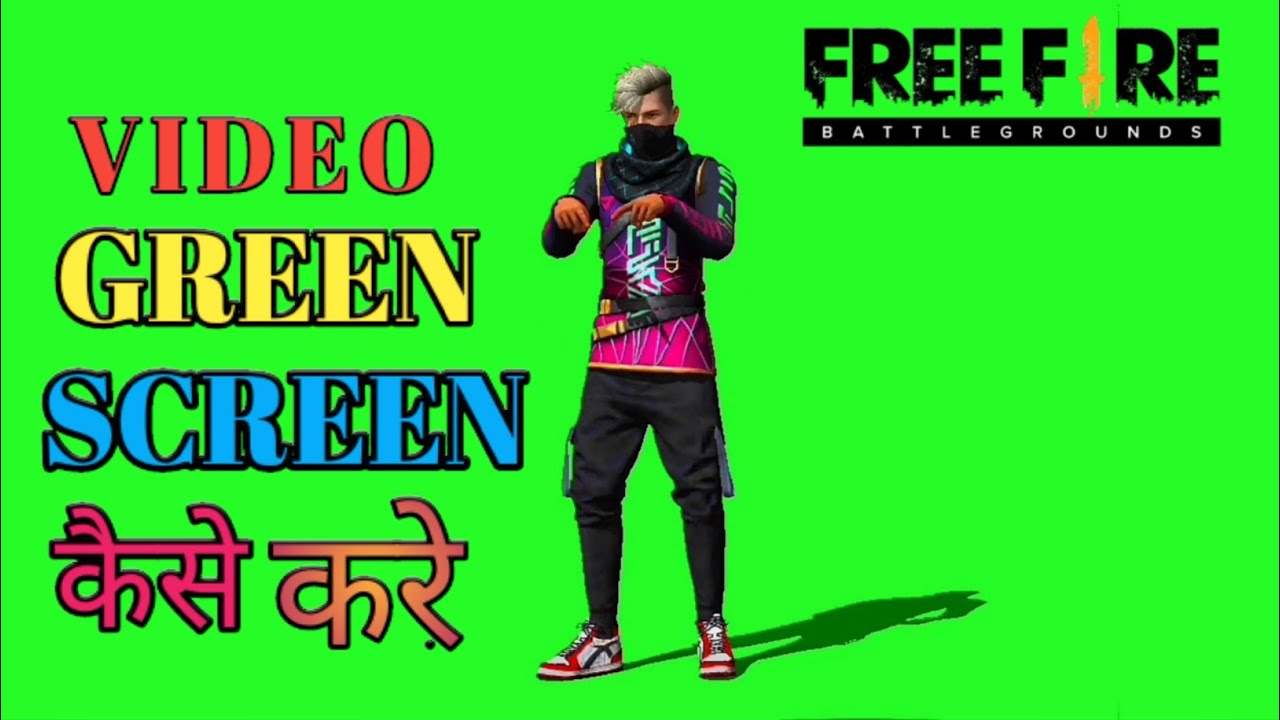 Free Fire Emote Green Screen kaise Kare | Free Fire Emote Green Screen ...