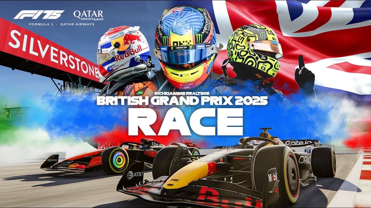LIVE F1 RACE | British GP 2025 Live Timing & Formula 1 Commentary - YouTube