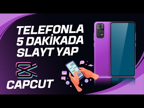 Telefondan CaPCut Uygulaması İle 5 Dakikada Slayt Yapma 2024  - Telefondan Flaşa Video Yükle
