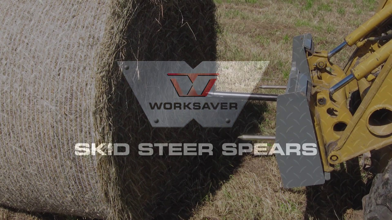 Hay Handling Equipment from Worksaver - YouTube