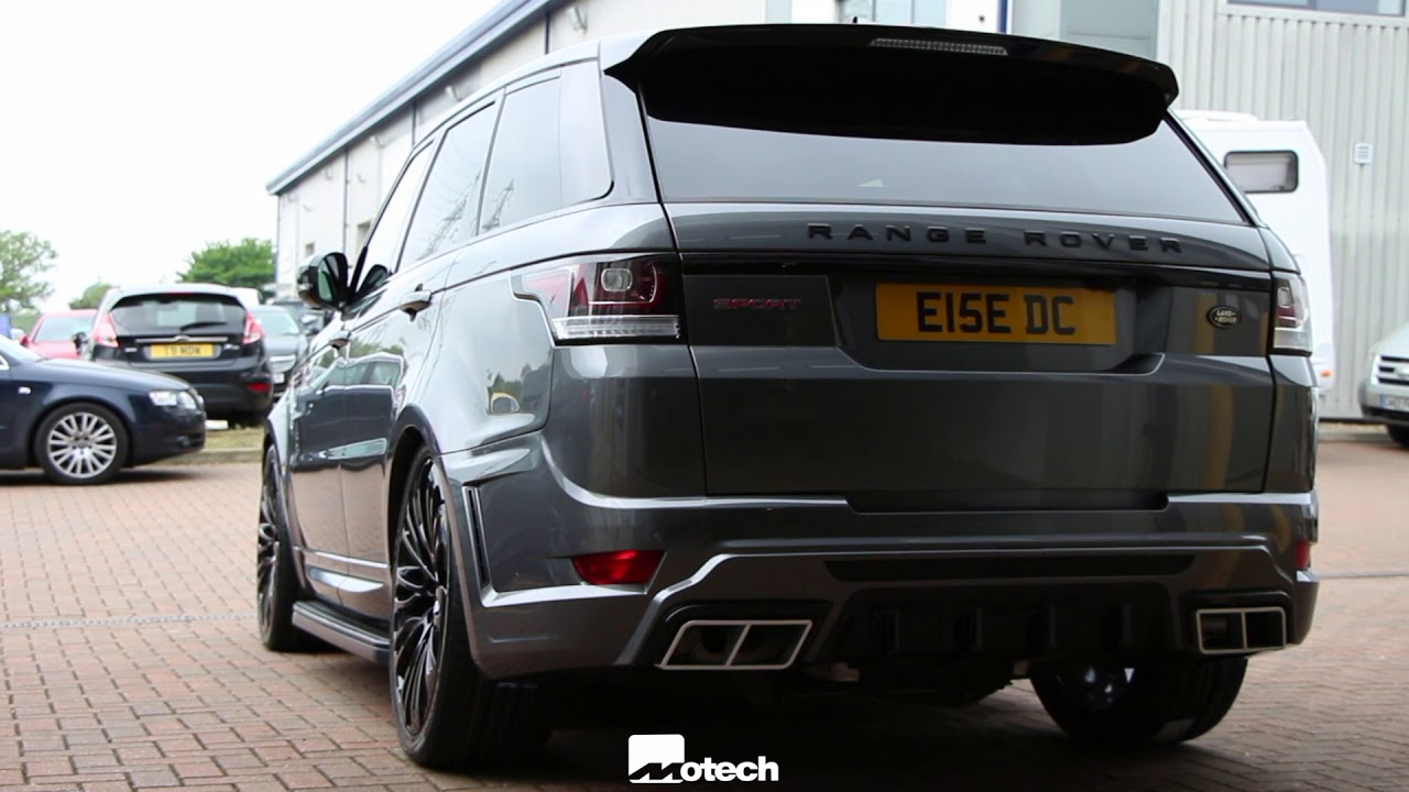 Hawke Range Rover sport TD6 Motech Performance - YouTube