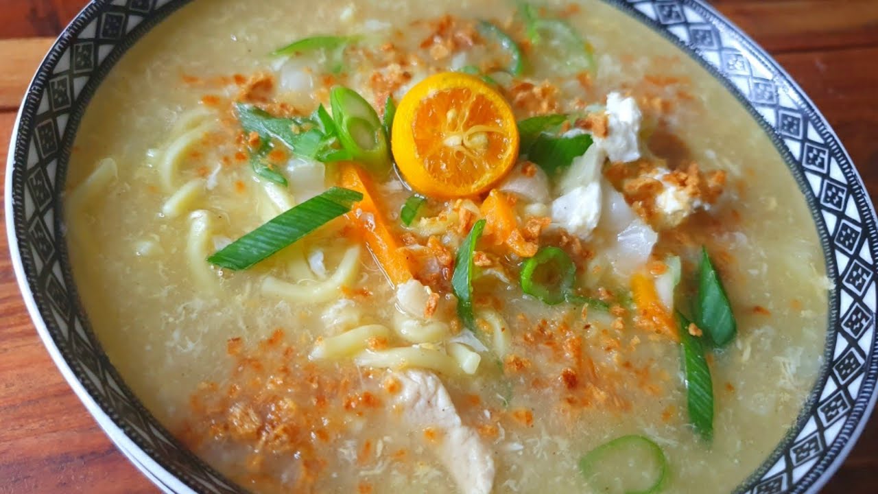 How To Cook Chicken Lomi~ Easy And Delicious Chicken Noodle Soup - YouTube