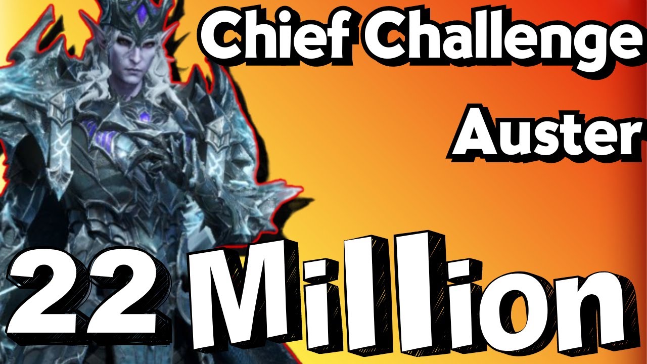 Free to Play 22 Million Damage! Auster Chief Challenge (Dragonheir ...