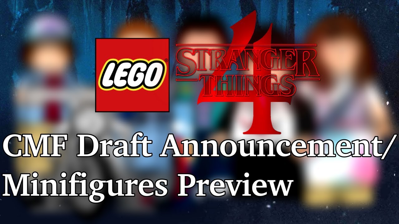 LEGO Stranger Things Season 4 CMF Draft Announcement/Minifigures ...