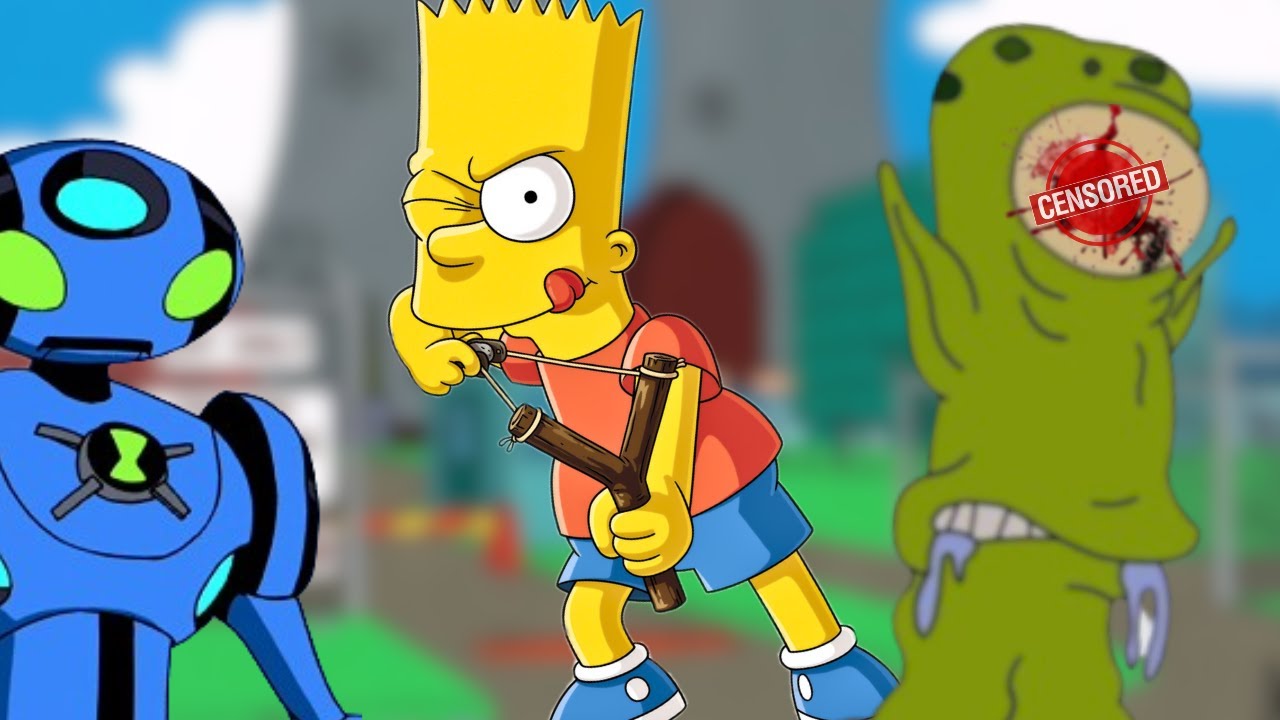 BART DESCENDO o CAC3T3 em ALIEN - YouTube