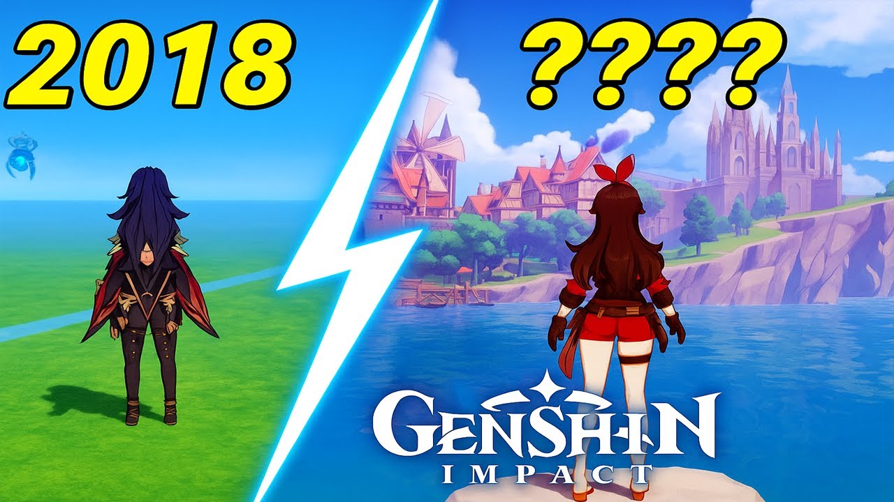 The SHOCKING Evolution of GENSHIN IMPACT - YouTube