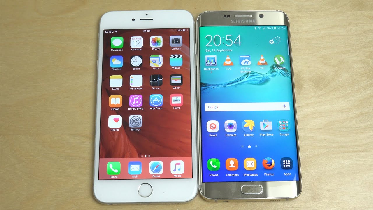 iPhone 6 Plus iOS 9.1 Beta vs. Samsung Galaxy S6 Edge - Which Is Faster ...