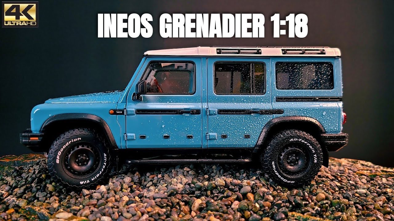 (4K UHD) INEOS GRENADIER DIECAST MODELS 1:18 이네오스 그레나디어 다이캐스트 모델 - YouTube