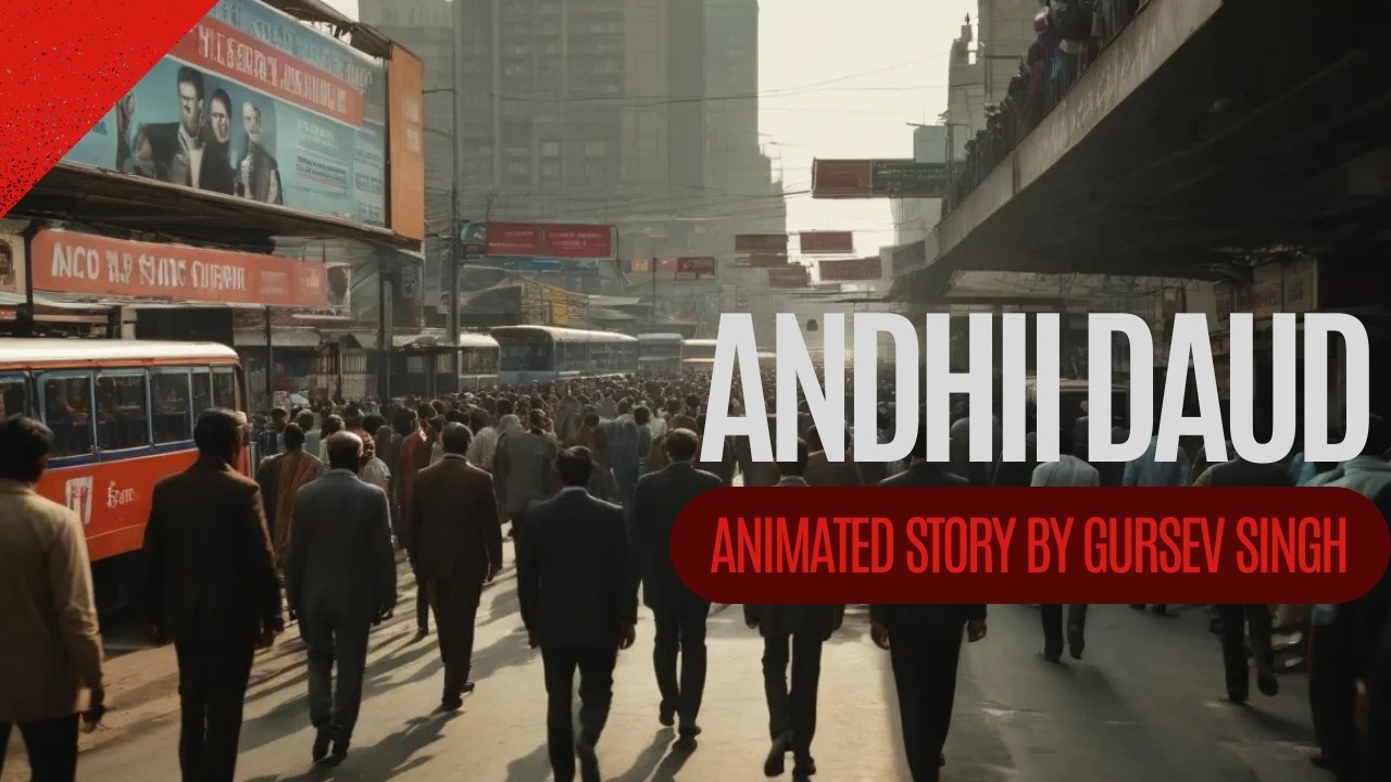 Andhii Daud -The Animated Tale of a World Chasing illusion ||Official ...