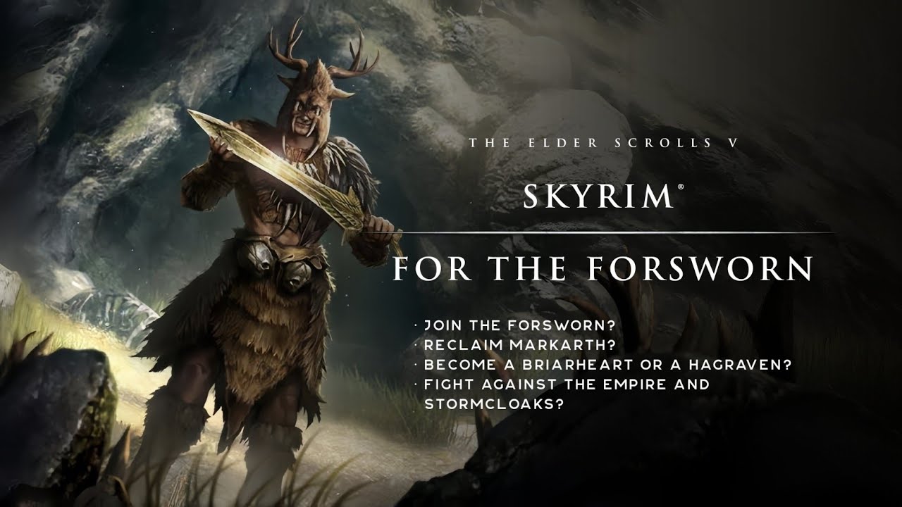 A mod to join the Forsworn and reclaim Markarth? | Skyrim Mod ...