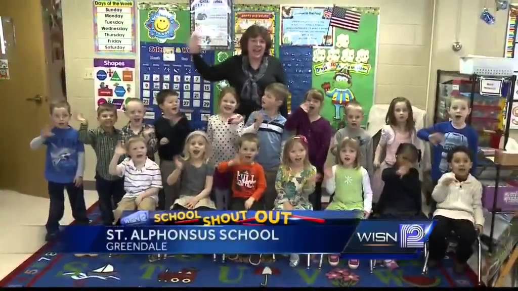 3/26 Shout Out: Mrs. Frank, St. Alphonsus in Greendale - YouTube