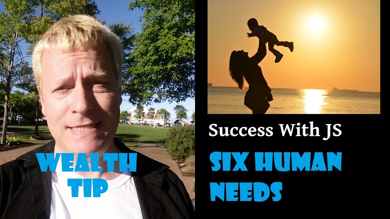 Tony Robbins The Six Human Needs - Wealth - Success Tips #111 - YouTube